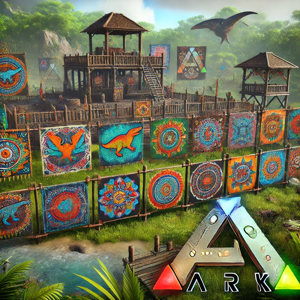 ARK: Survival Evolved (2017) Game Icons Banners – Customization Guide ...